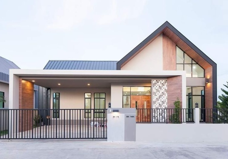 Dicor Beton ini 7 Model Dak Teras Rumah Minimalis Modern